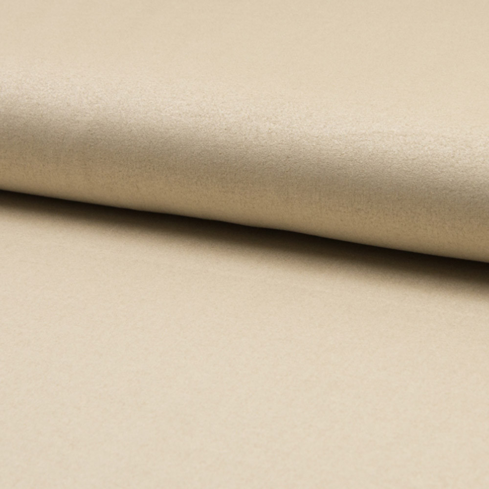 White Suede Fabric